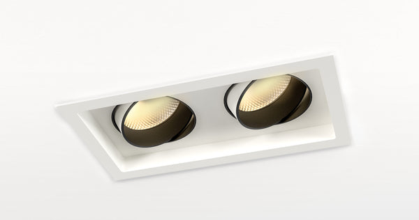 Look Twin adjustable LED downlight - Brilliant Lighting